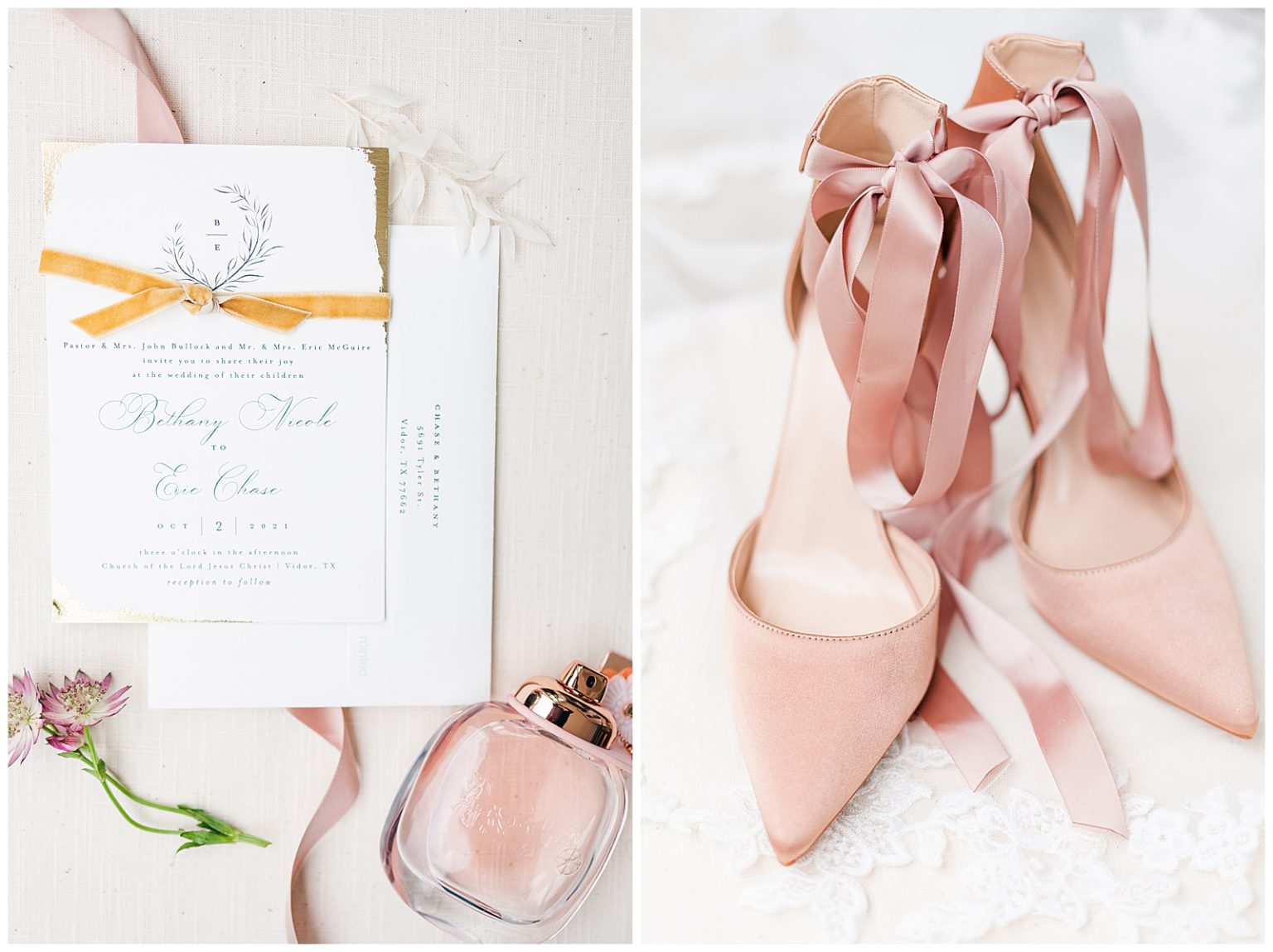 Classy Texas Wedding | Bethany + Chase - elissapace.com