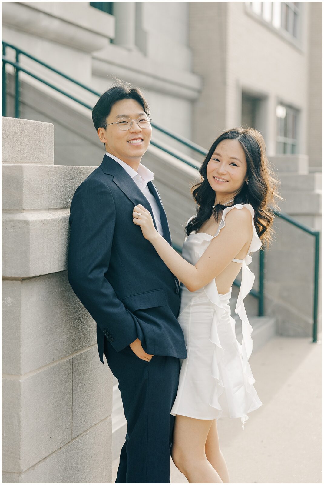 Hotel Crescent Court Engagement Session | Grace + Josh - elissapace.com
